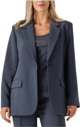 Modstr&ouml;m Damen, Jacken, Blau, MGr&ouml;&szlig;e