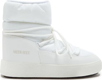 Moon Boot MB Track Schnürstiefel - Weiß