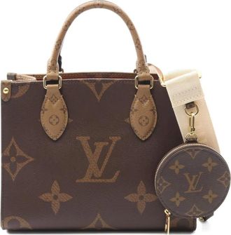 Louis Vuitton 2021 OnTheGo PM Handtasche - Braun