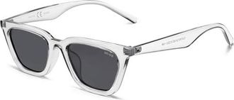 Sojos Cateye Lunettes de soleil polarisantes pour femmes Retro Classic Vintage Square Trendy Shades Sunnies Gafas de sole SJ2169