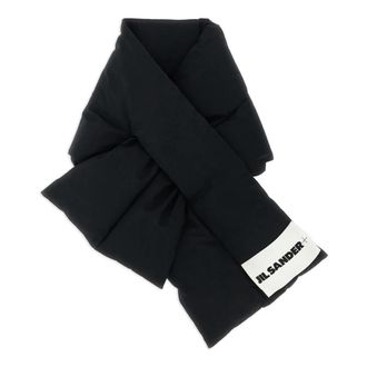 Jil Sander Warme Winter Schal - - Accessories - Herren - Schwarzk - ONE SIZE