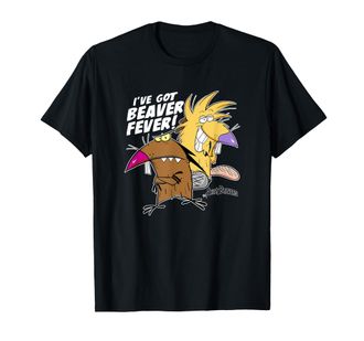Nickelodeon Angry Beavers Daggett & Norbert Feverish T-Shirt