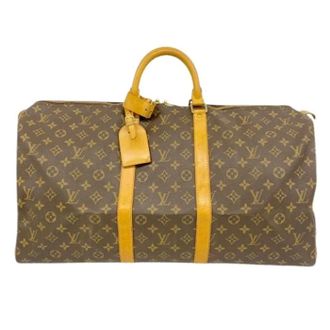 Louis Vuitton unisex, Pre-owned, Brun, Taille: ONE Size Pre-owned Keepall 55 Boston Bag