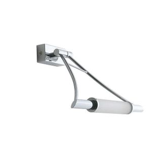 Luce-Ambiente-Design Cromo wall lamp in Metal and Glass 1xr7s 30x5x24cm