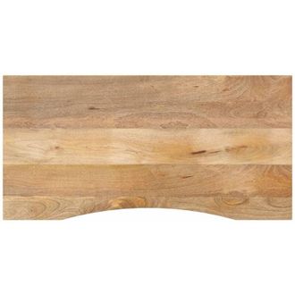 vidaXL vidaXL Schreibtischplatte mit Aussparung 110x50x2,5cm Massivholz Mango