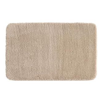 Douceur d'Int&eacute;rieur Badteppich (50 x 80 cm), Mael Sand, Polycotton, Jacquard