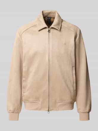 Antony Morato Blouson in Leder-Optik mit Zweiwege-Rei&szlig;verschluss