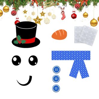 Generico Weihnachts-K&uuml;hlschrankt&uuml;r-Aufkleber - W&auml;hrungsaufkleber f&uuml;r den K&uuml;hlschrank | Feiertagsdekorationen f&uuml;r die K&uuml;che Room Car f&uuml;r entfernbare Vinylaufkle