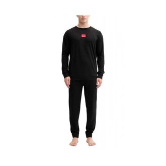 HUGO BOSS Red-logo Pyjamas - - Nightwear & Lounge - Herren - Schwarzk - M