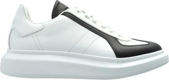 Alexander McQueen contrast-panel sneakers - Wei&szlig;