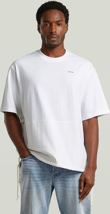 G-Star Woven Mix Loose T-Shirt - Wei&szlig; - Herren