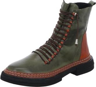 Gemini Bottines en Cuir pour Femmes 033393-02, Pointure:39 EU, La Couleur:Vert