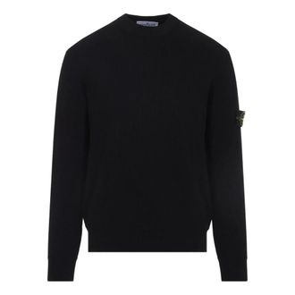 Stone Island Herren, Strickwaren, Schwarzk, MGr&ouml;&szlig;e