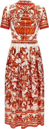 Dolce & Gabbana Midi Dress - Orange