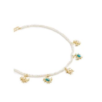 Eshvi Collier Crabe en perles