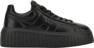 Hogan Low-Top Sneaker - Sneakers Black - Gr. 38,5 (EU) - in Schwarz - für Damen