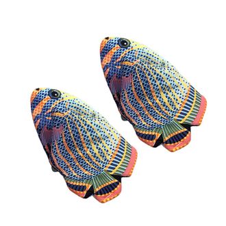 Artibetter 2 St&uuml;ck Hitzebest&auml;ndige Ofenhandschuhe mit Rutschfestem Griff und Baumwollfutter Ofenhandschuhe f&uuml;r Backen und Grillen Praktische K&uuml;chenhandschuhe mit