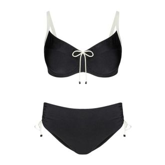 Fiorella Rubino Damen, Bademode, Schwarzk, 2XLGr&ouml;&szlig;e