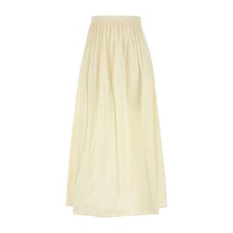 AMOTEA Charlie Skirt - - Skirts - Damen - Gelb - S