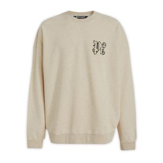 Palm Angels Stylische Sweatshirts f&uuml;r einen Trendy Look - - Sweatshirts & Hoodies - Herren - Beige - XL