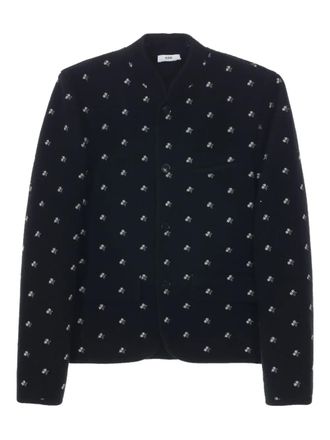 Rier veste Walker &agrave; fleurs - Noir