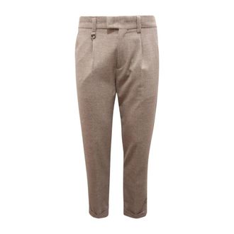 Paolo Pecora Wollmischungs-Hose - - Trousers - Herren - Beige - S