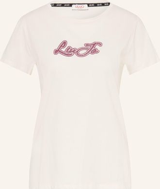 Liu Jo Liu Jo T-Shirt Mit Schmucksteinen weiss