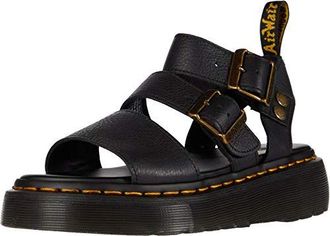 Dr. Martens Femme Sandal Nu-pieds/femme, Black Pisa, 37 EU