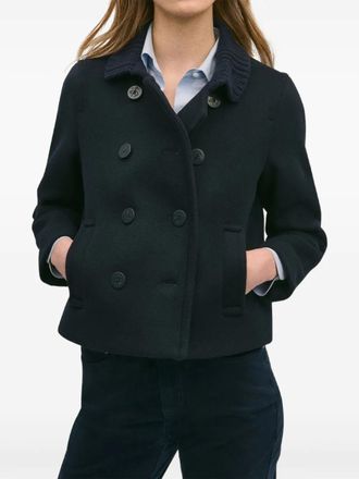 Brooks Brothers veste à boutonnière croisée - Bleu