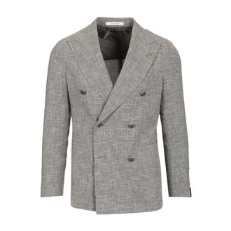 Tagliatore Einreihiges Sakko - - Jackets - Herren - Grau - 3XL