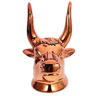 BESTONZON Gitarren Wandhalter Ochsenkopf Aus Eisen Und Abs Stabiler Gitarren Und Ukulelenaufh&auml;nger Platzsparend Einfache Wandmontage