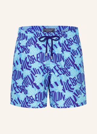 Vilebrequin Badeshorts Moorea blau