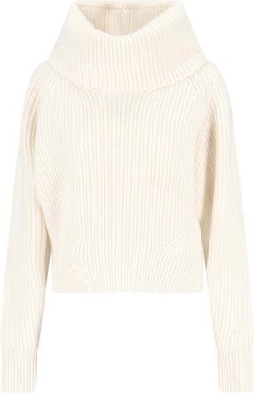 SA SU PHI U-Boot-Pullover - Weiß