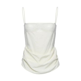 Magda Butrym Femme, Tops, Beige, Taille: 38 FR Hauts