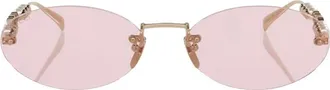 Gucci Pink Lens Sunglasses