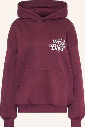 Worst Behavior Wrstbhvr Oversized-Hoodie Reen v2 rot