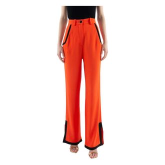 Rowen Rose Suit Hosen - - Trousers - Damen - Orange - XS
