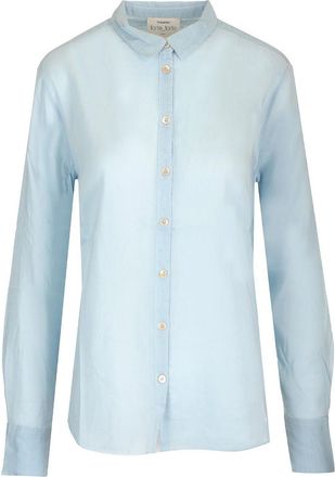 Forte_Forte Hemd - Hellblau