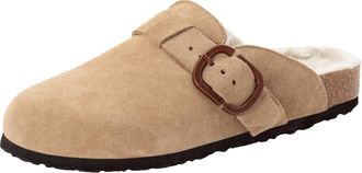 Tamaris Damen Fu&szlig;bettpantolette beige (Taupe), 41