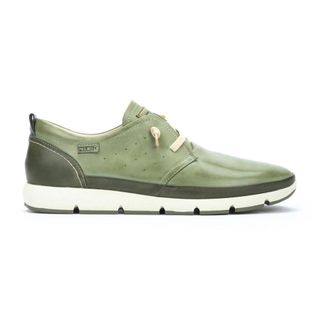 Pikolinos Gr&uuml;ne Lederschn&uuml;rschuhe f&uuml;r Herren - - Shoes - Herren - Gr&uuml;n - 40 EU