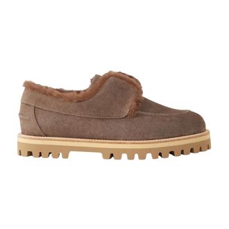 Le Silla Yacht Shearling Loafers - - Shoes - Damen - Braun - 37 EU