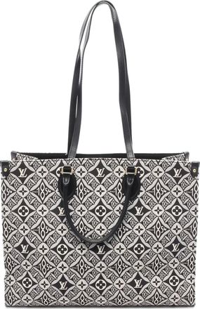 Louis Vuitton sac cabas OnTheGo GM monogrammé (2021) - Noir