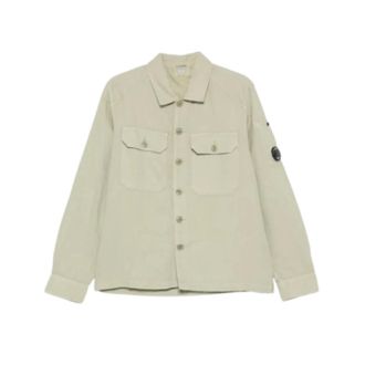 C.P. Company C.p. Company, Homme, Vestes, Gris, Taille: M Surchemise &agrave; manches longues