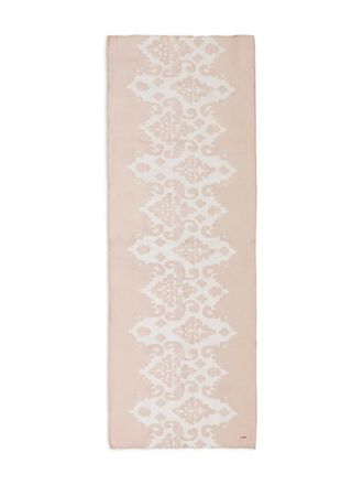 Twin-Set floral-pattern scarf - Rosa