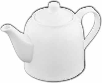 Wilmax England Wilmax | OLIVIA Teekanne | Porzellan-Teekanne | Fassungsvermögen: 500 ml | Kleine Teekanne | Kanne für Kaffee und Tee | Für die Mikrowelle | Für das Z