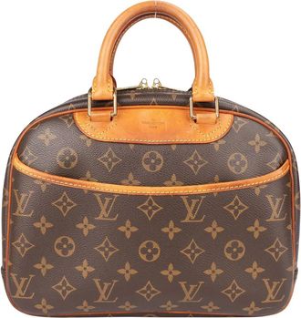 Louis Vuitton Crossbody Bags - Louis Vuitton Canvas Monogram Trouville Handbag - Gr. unisize - in Braun - f&uuml;r Damen