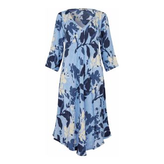 Masai Femme, Robes, Bleu, Taille: 40 FR Midi Dress