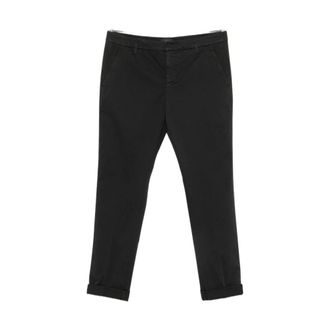 Dondup Homme, Pantalons, Noir, Taille: W35 Pantalon Chino Fusel&eacute;