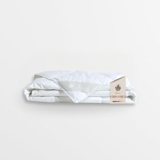 Hanse by Ribeco Select Bettdecke Federfrei 135x200 cm - Hypoallergene Decke mit perfektem Schlafklima wie im Luxushotel - vegan, mit High-Tech-3D-Luxus-Synthetik Fase