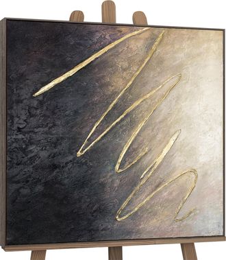 Yohji Yamamoto Art Abstrakt Acryl Gemälde auf Leinwand mit Rahmen zwischen den Sternen handgemalt Wandbilder Wohnzimmer modern Wohndekor Bilder Büro echte Kunst 100x